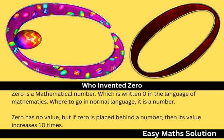 Who Invented Zero – Definition with Examples 2024 - Easy Maths Solutions